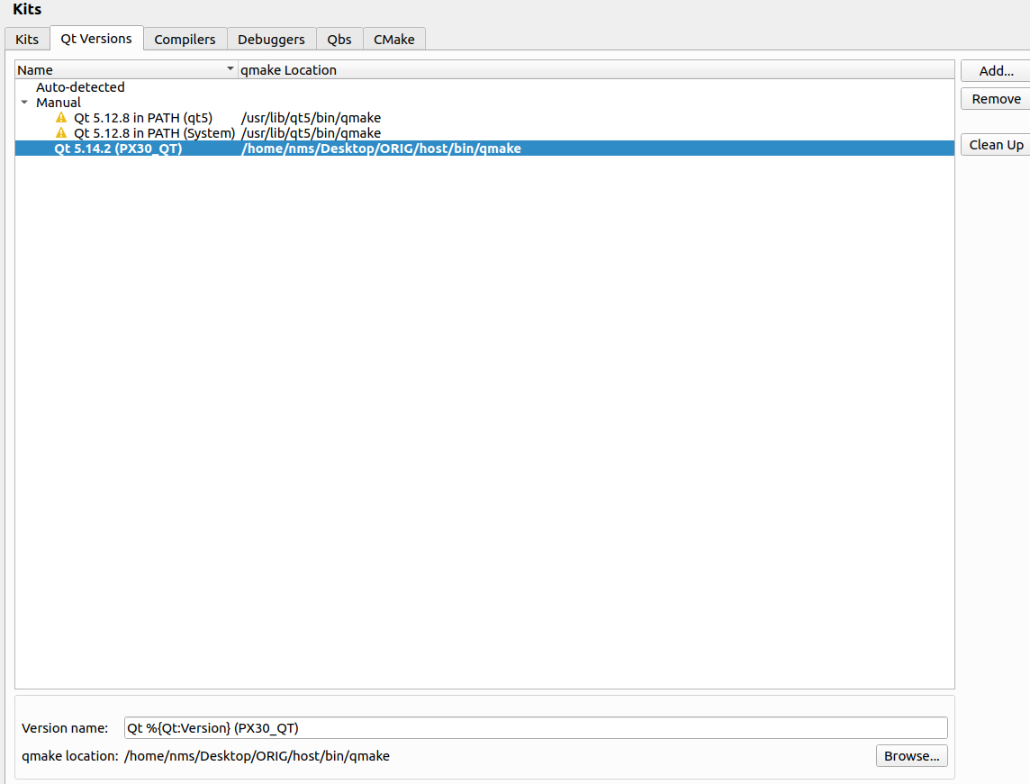 Настройка среды QT Creator [INMYS WIKI]